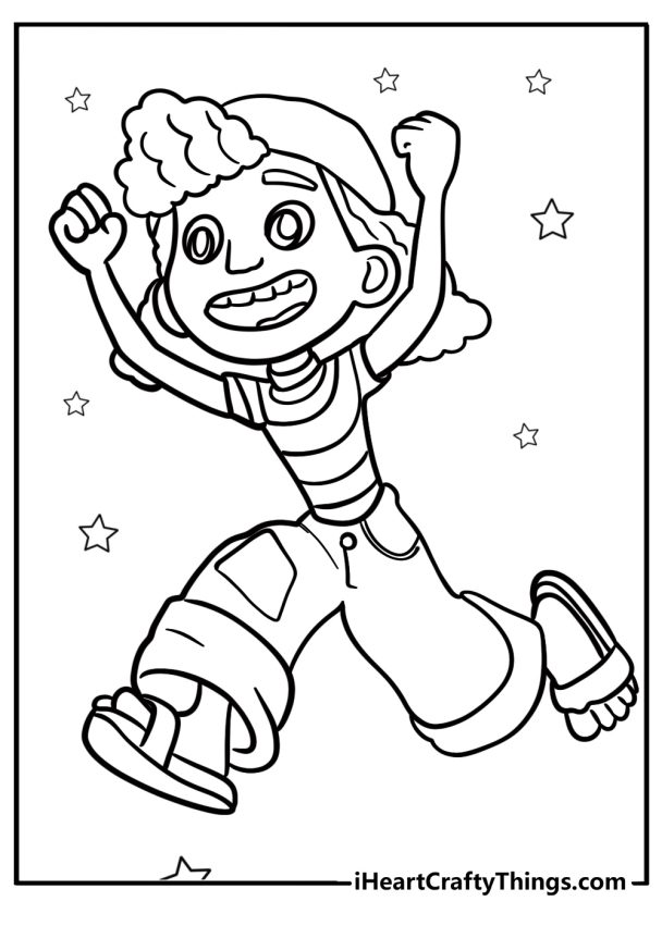25 Luca Coloring Pages (100% Free To Print)