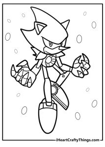 25 Metal Sonic Coloring Pages (Free Printable PDF)