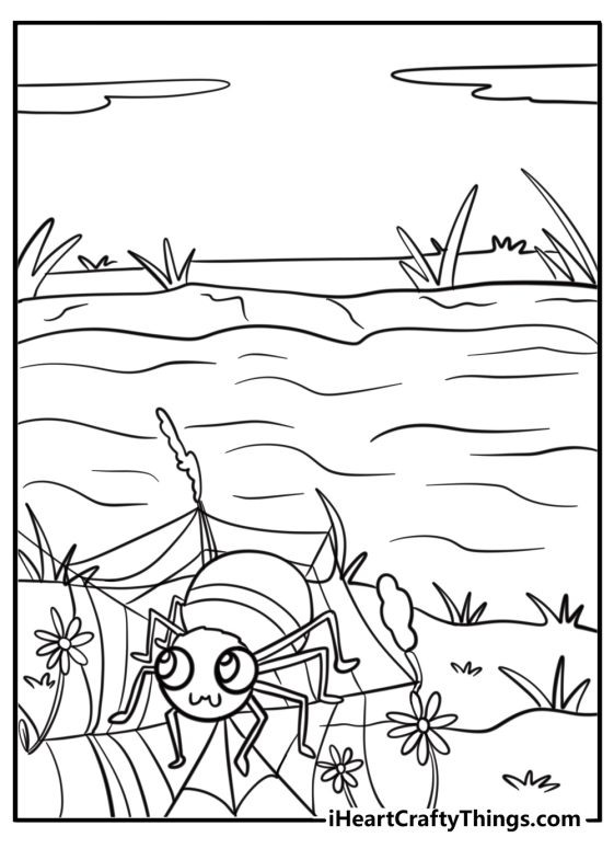 30 Spider Coloring Pages (100% Free PDF Printables)