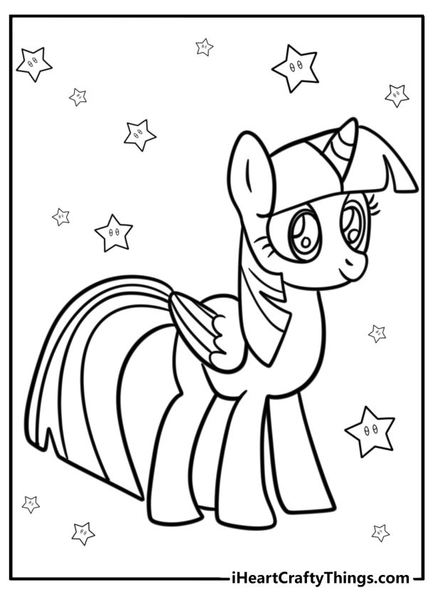 25 Twilight Sparkle Coloring Pages (100% Free To Print)