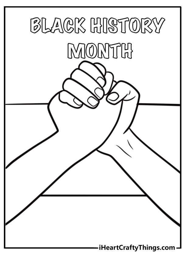 25 Black History Month Coloring Pages (100% Free To Print)