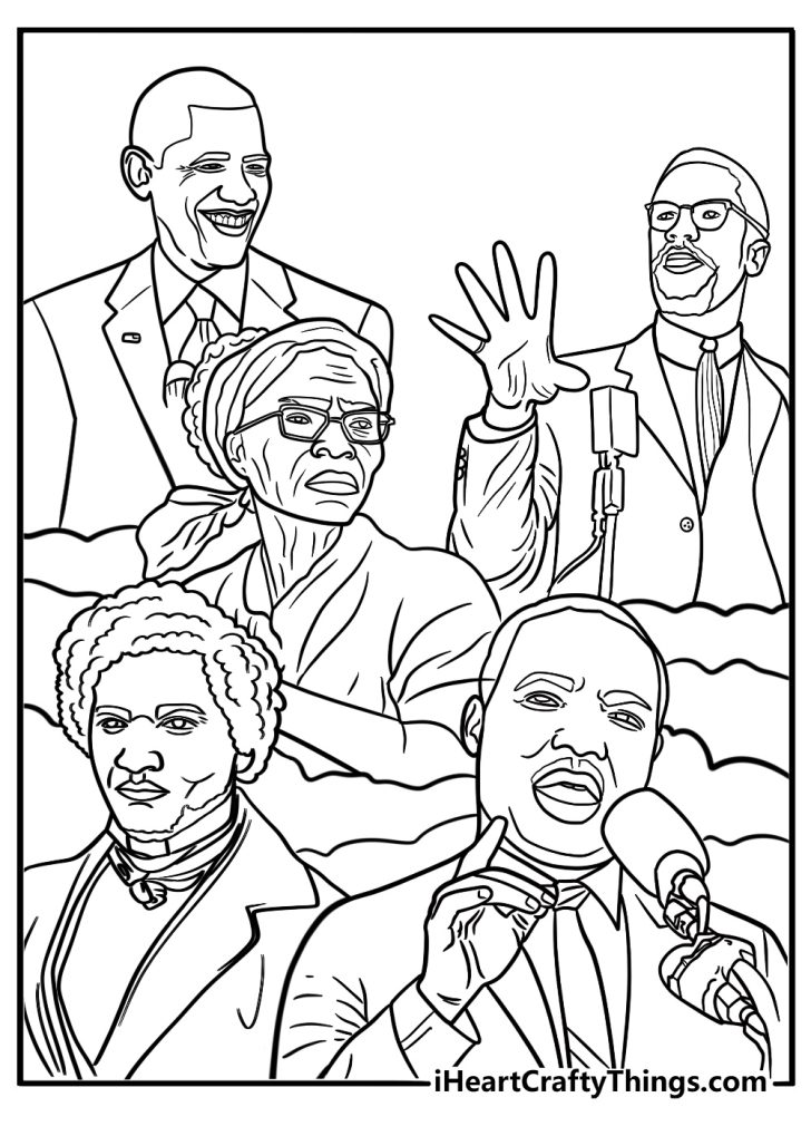 25 Black History Month Coloring Pages (100% Free To Print)