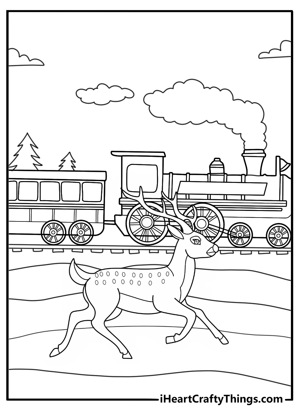 30+ Free Polar Express Coloring Pages (Printable PDF Sheets)