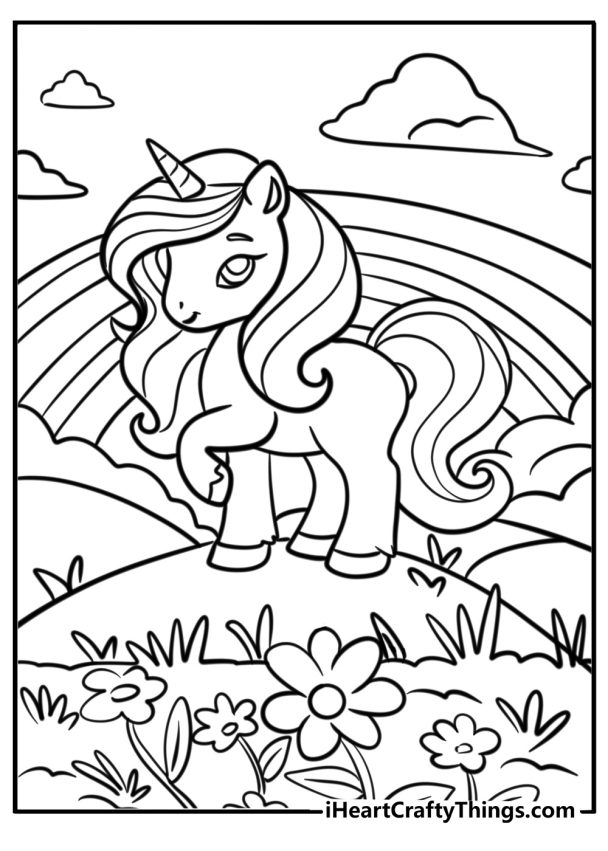 Free Alicorn Coloring Pages: 30 Easy Printable PDFs For Kids
