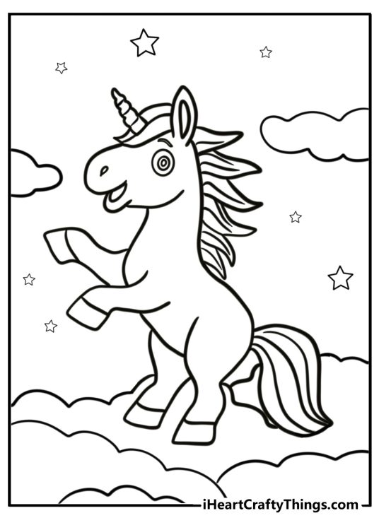 Free Alicorn Coloring Pages: 30 Easy Printable PDFs For Kids