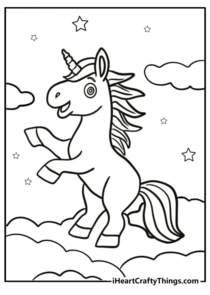 Free Alicorn Coloring Pages: 30 Easy Printable PDFs For Kids