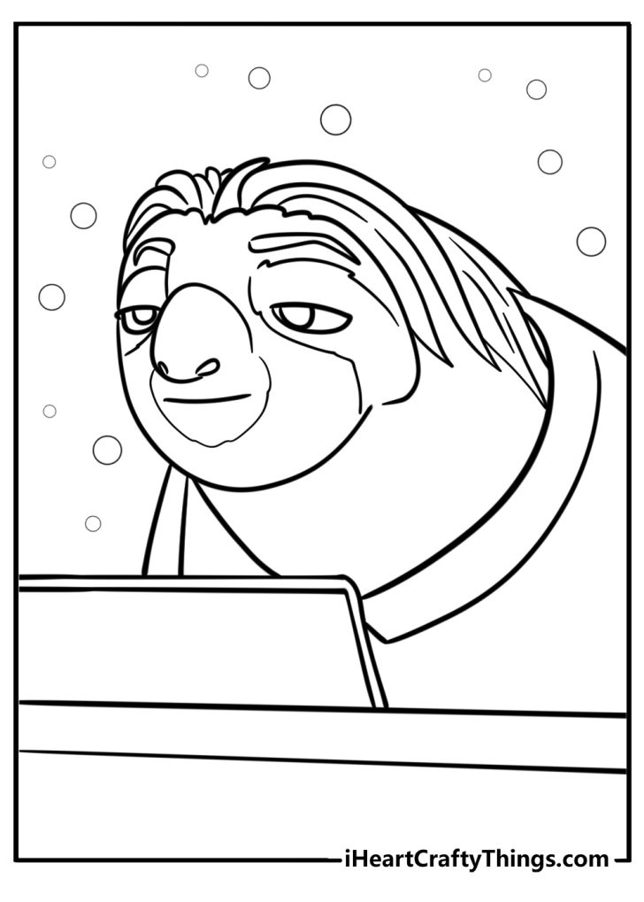 Zootopia Coloring Pages: 26 Free & Simple Printable PDFs