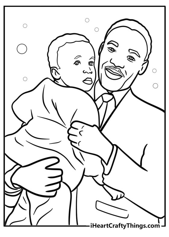 Free Martin Luther King Jr. Day Coloring Pages: 20 Printables