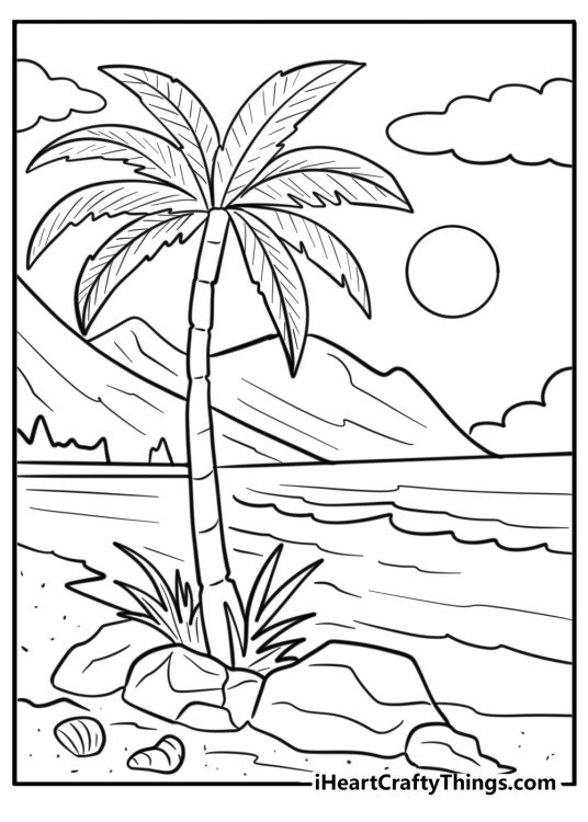 36 Tree Coloring Pages (100% Free To Print)