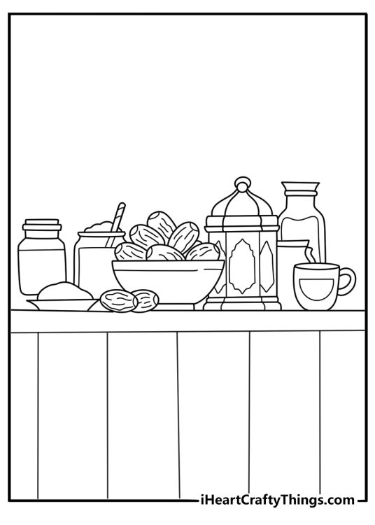 Ramadan Coloring Pages (30+ Free To Print PDF Sheets)