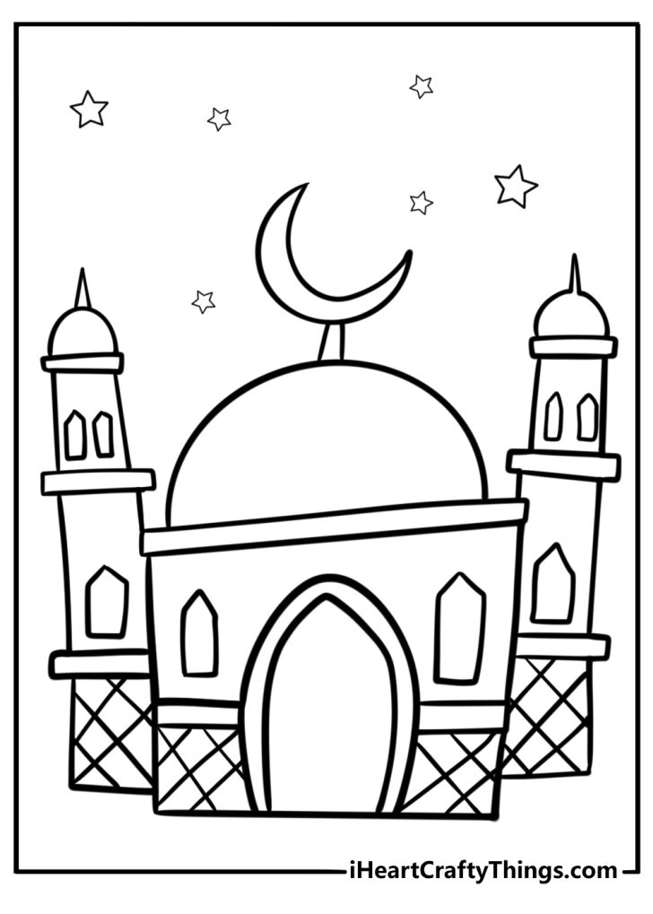 20 Ramadan Coloring Pages (100% Free To Print)