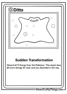 30 Free Pokemon Cards Coloring Pages For Kids