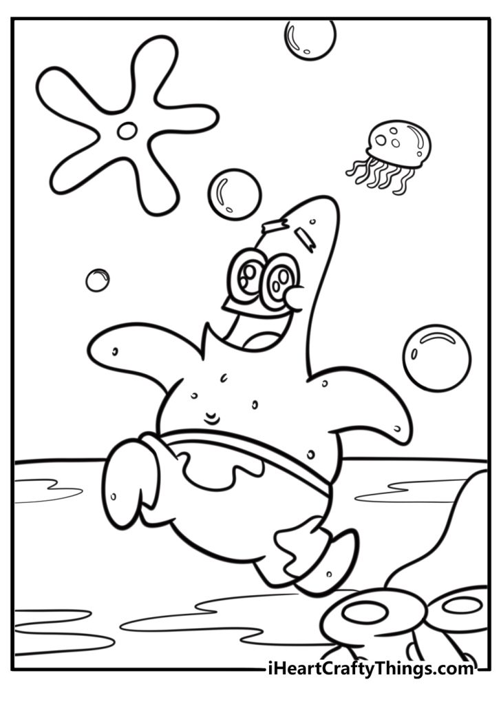 25 Patrick Star Coloring Pages (100% Free To Print)