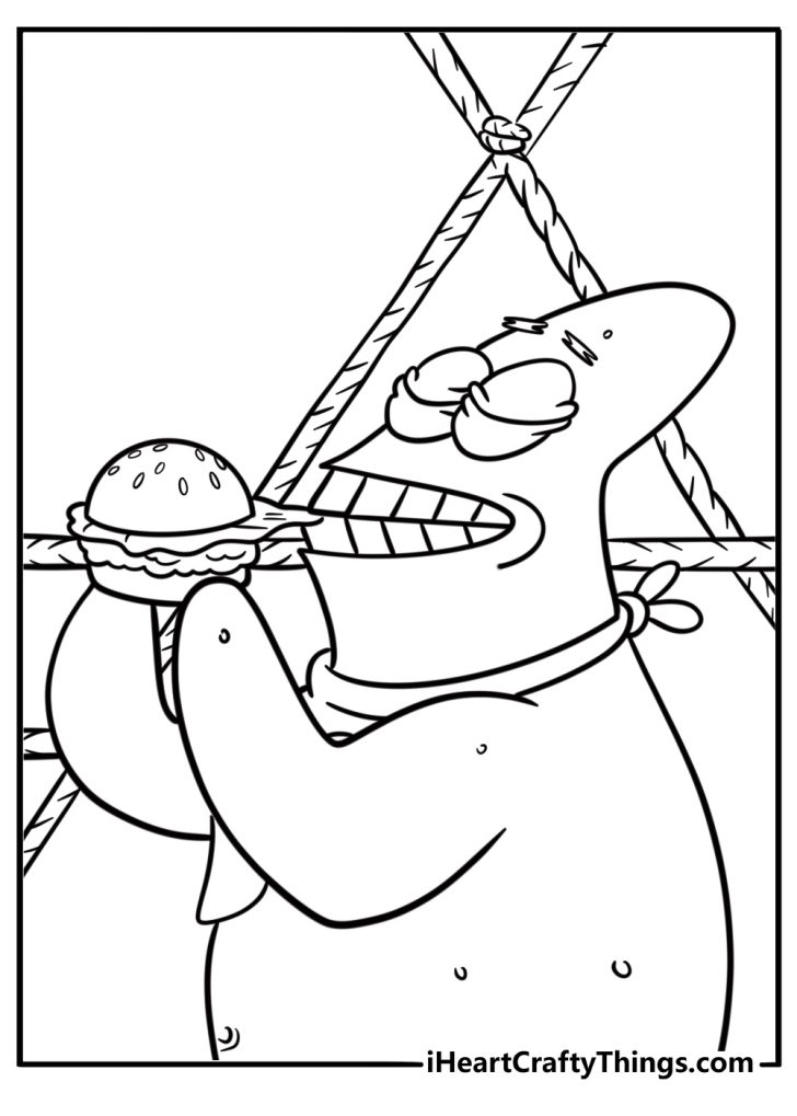 25 Patrick Star Coloring Pages (100% Free To Print)