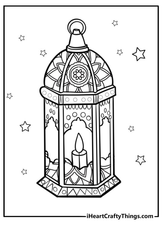 Ramadan Coloring Pages (30+ Free To Print PDF Sheets)