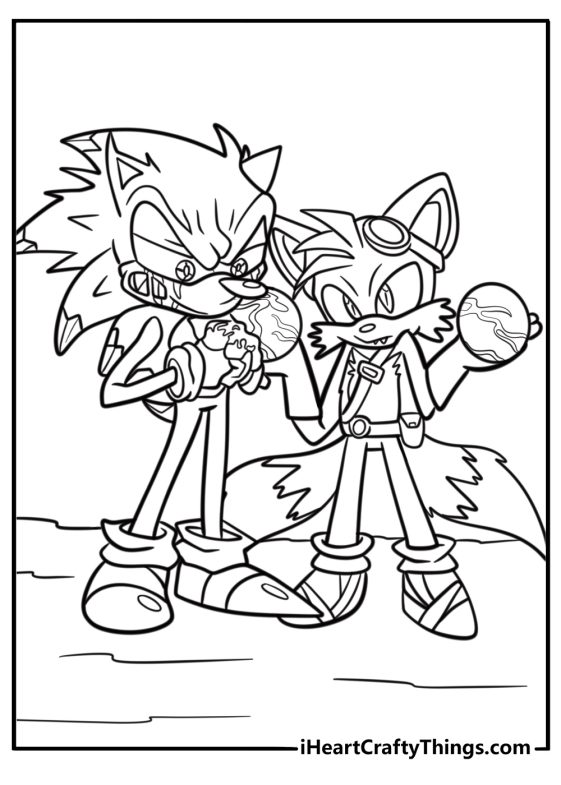 25 Free Sonic.exe Coloring Pages For Kids