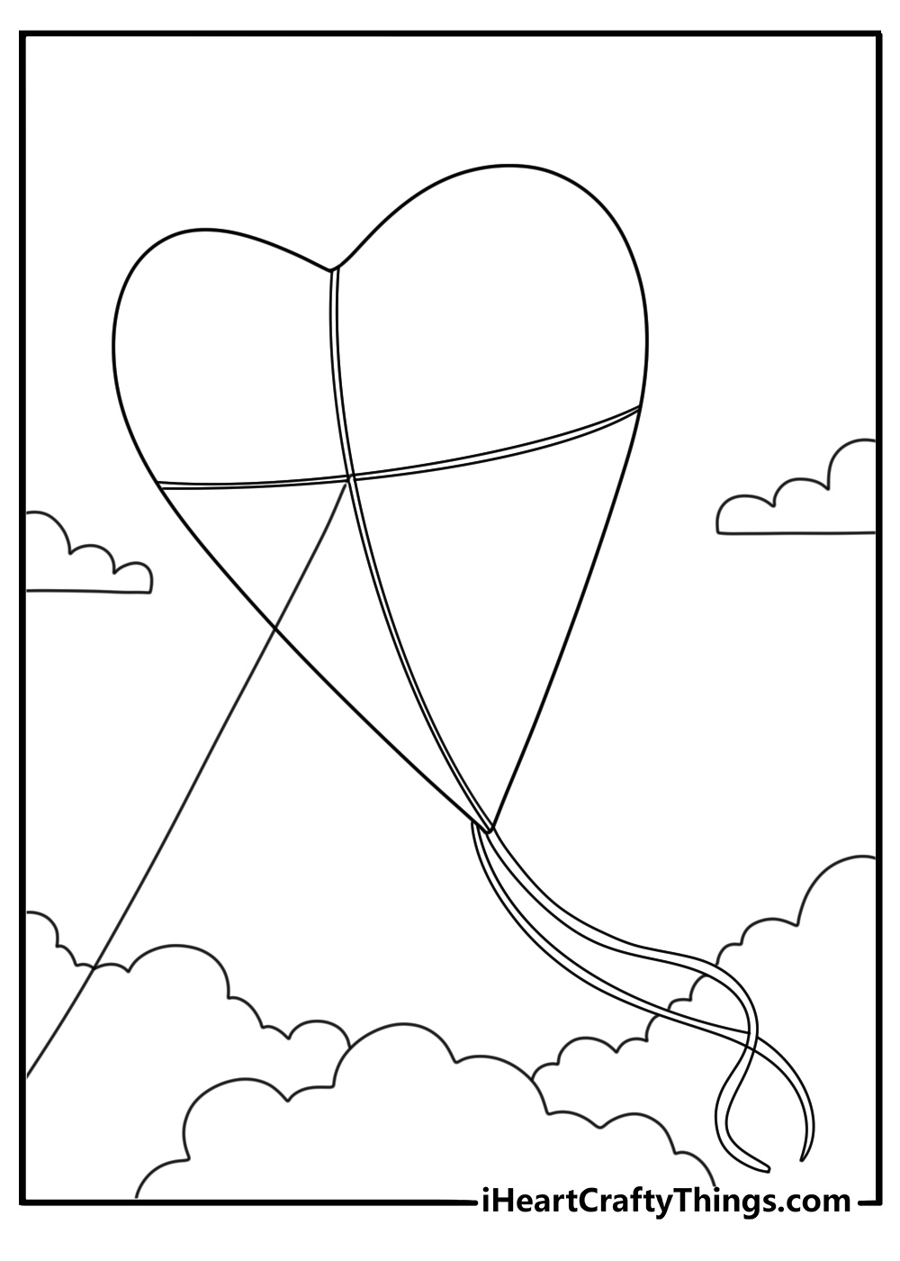 30 Free Kite Coloring Pages For Kids