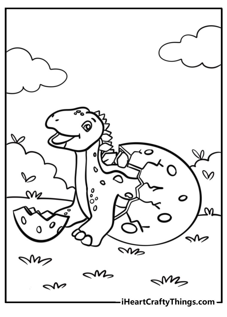 Stegosaurus Coloring Pages (25 Free Printables For Kids)
