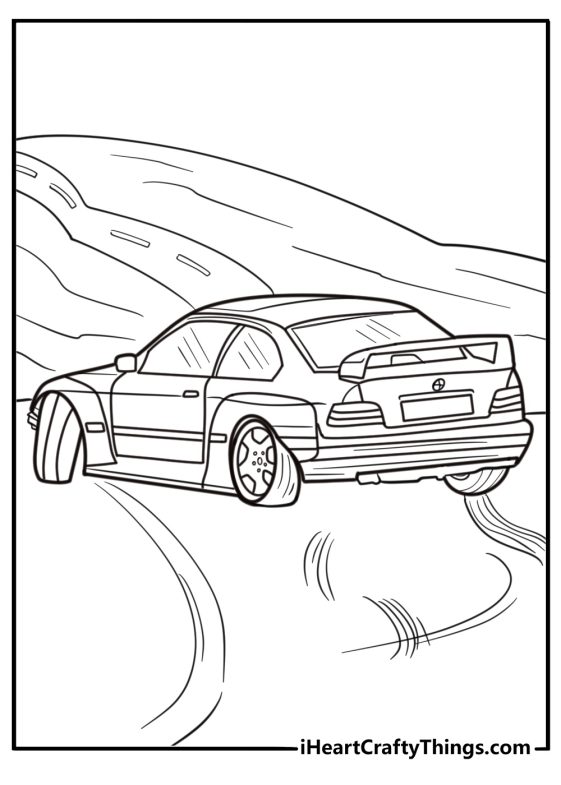 BMW Coloring Pages: 25 Free Printables For Kids