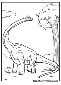 20 Brachiosaurus Coloring Pages (Free Printables For Kids)
