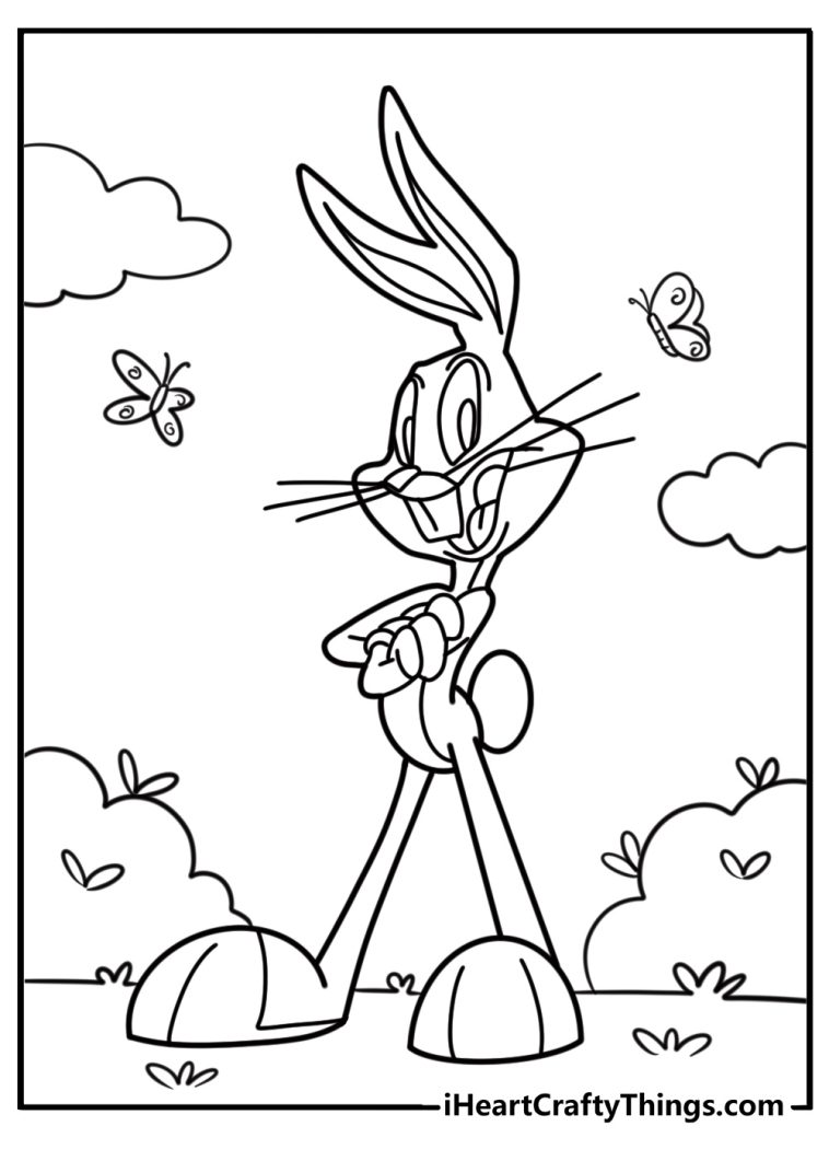 25 Free Bugs Bunny Coloring Pages For Kids