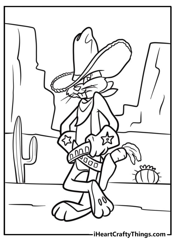 25 Free Bugs Bunny Coloring Pages For Kids