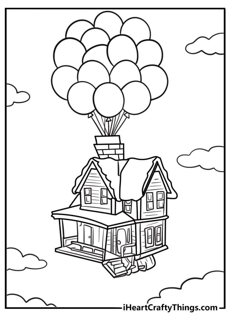 25 Free Up Coloring Pages For Kids
