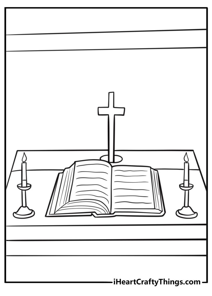 20 Free Church Coloring Pages For Kids