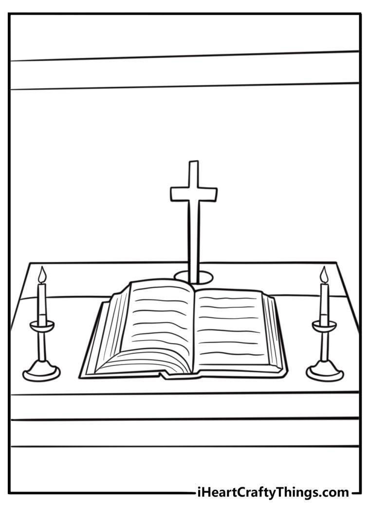 20 Free Church Coloring Pages For Kids