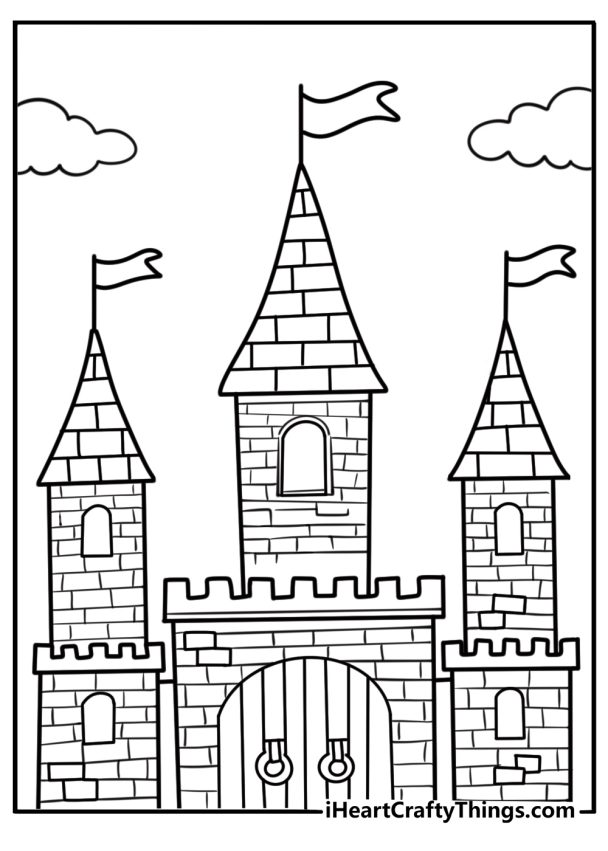 25 Free Disneyland Coloring Pages For Kids