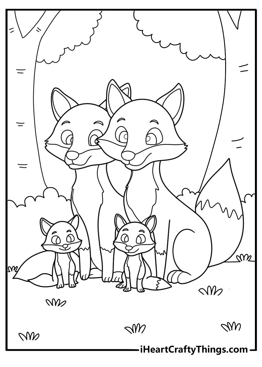 Fox Coloring Pages: 42 Easy & Free Printables For Kids