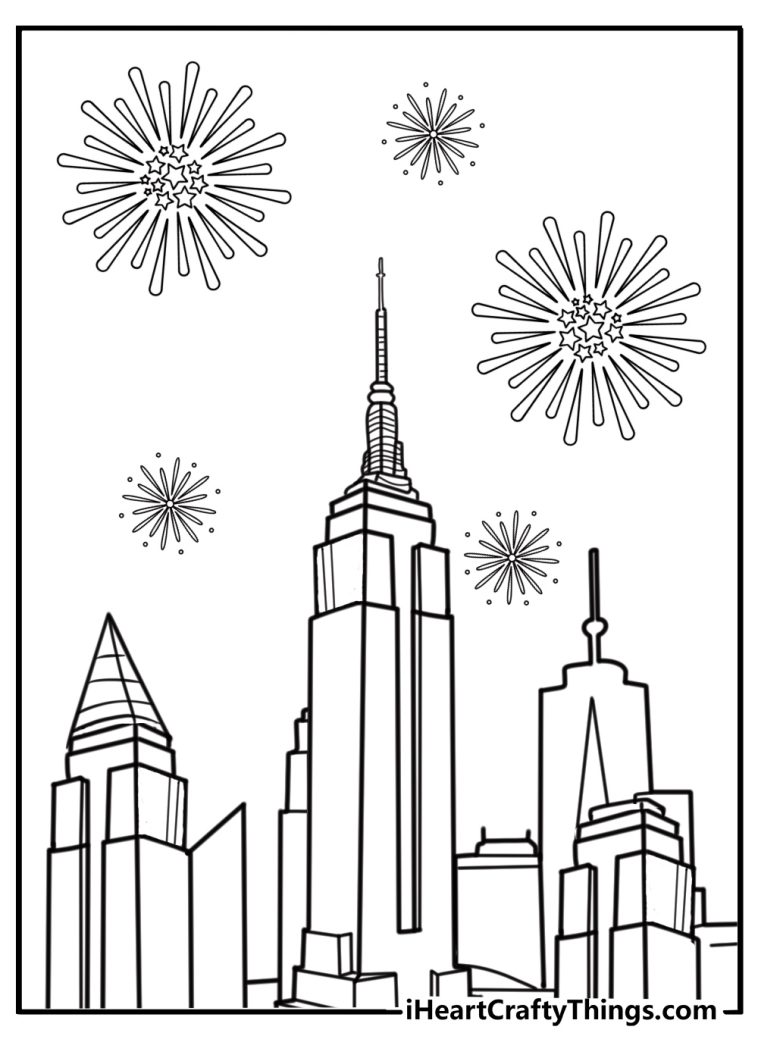 25 Free New York Coloring Pages For Kids