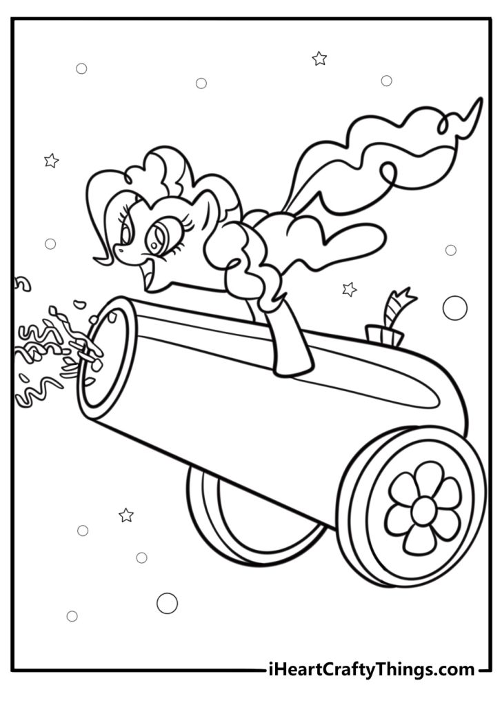 Pinkie Pie Coloring Pages: 15 Free PDF Printables