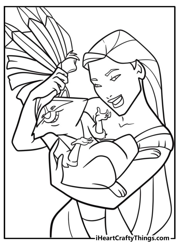 25 Free Pocahontas Coloring Pages For Kids