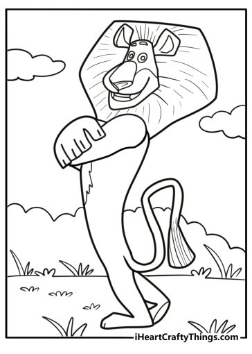 25 Free Madagascar Coloring Pages For Kids