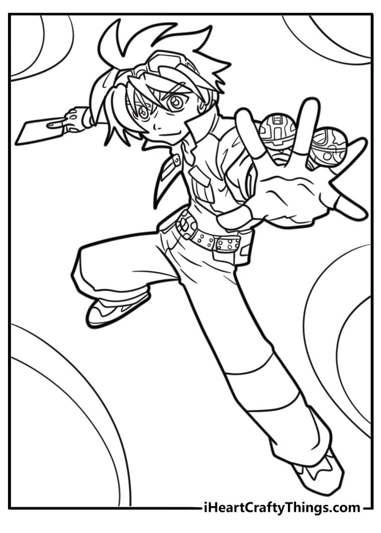 25 Free Bakugan Coloring Pages For Kids