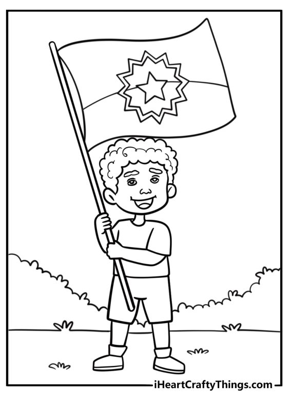 Juneteenth Coloring Pages: 25 Free Printable PDF Sheets - I Heart ...