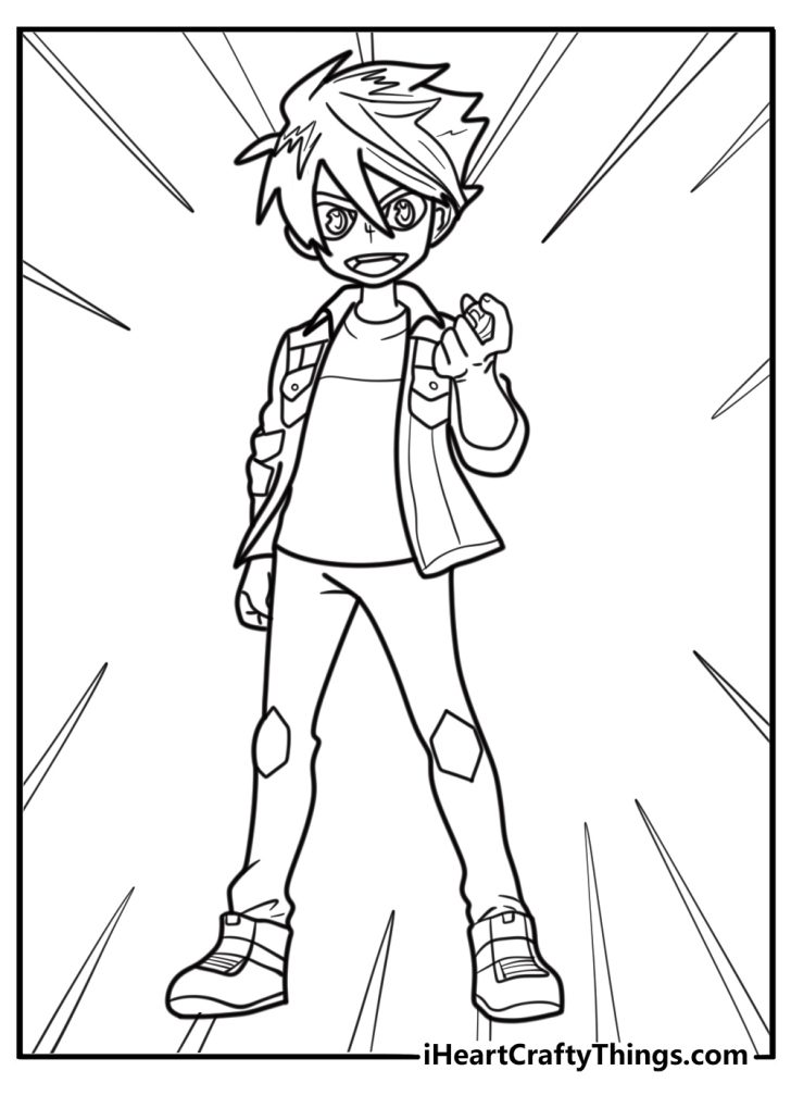 25 Free Bakugan Coloring Pages For Kids