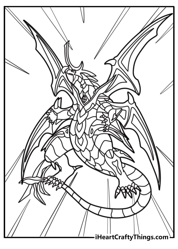 25 Free Bakugan Coloring Pages For Kids