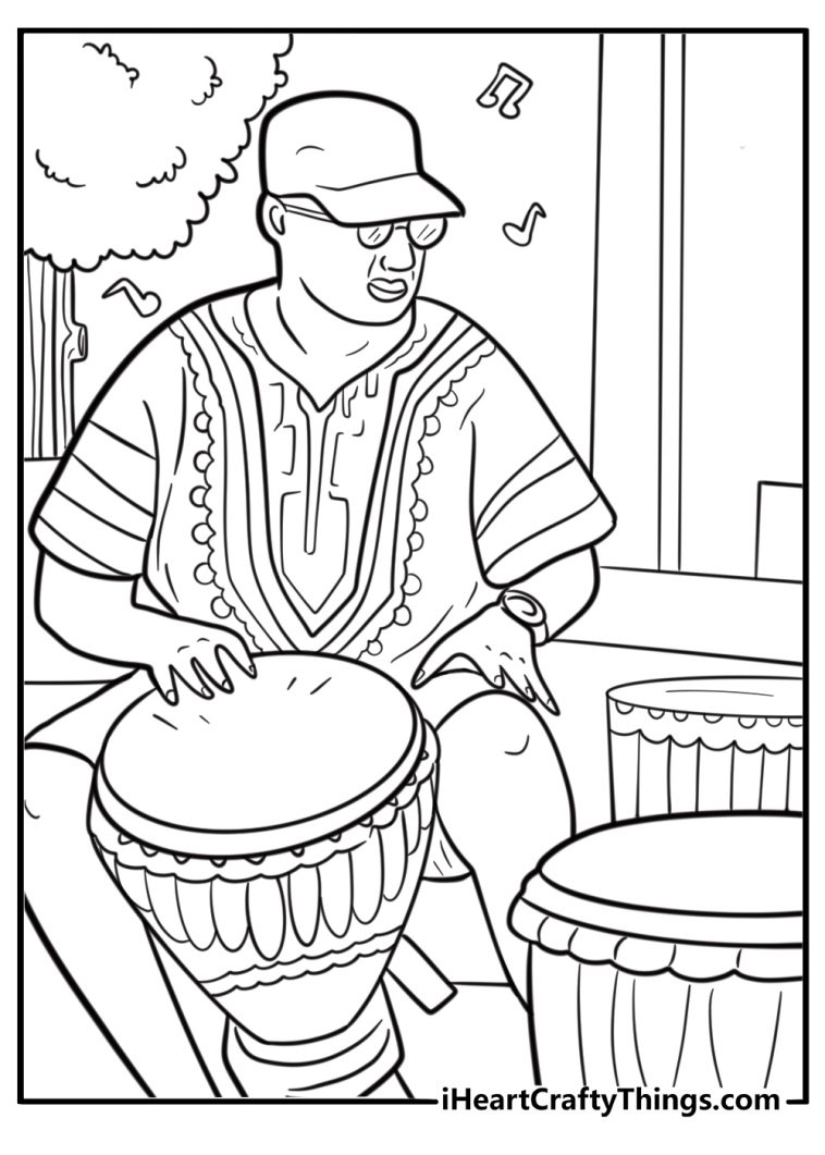 Juneteenth Coloring Pages: 25 Free Printable PDF Sheets - I Heart ...