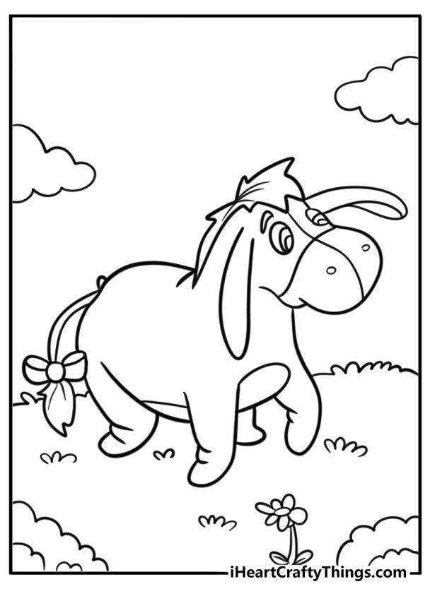 25 Free Eeyore Coloring Pages For Kids