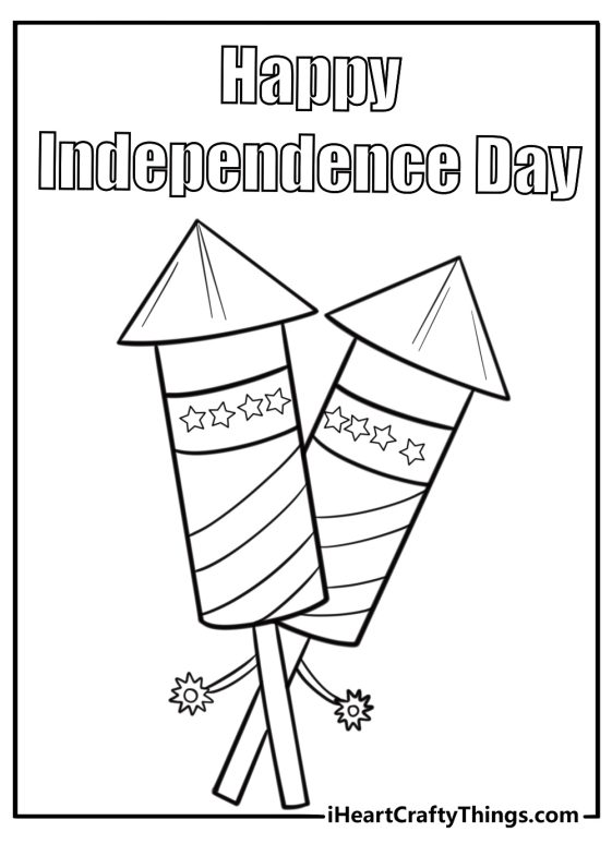 July Coloring Pages: 17 Free Printable PDFs For Kids