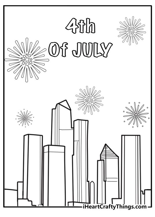 July Coloring Pages: 17 Free Printable PDFs For Kids