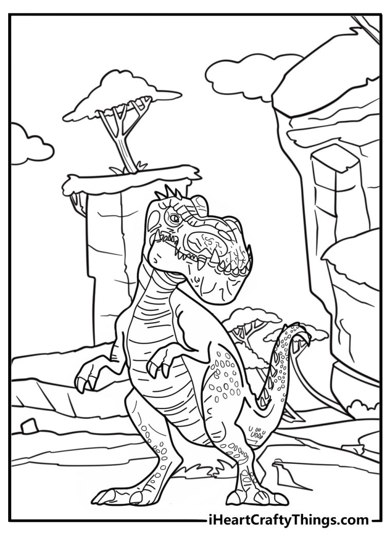 25 Free Gigantosaurus Coloring Pages For Kids