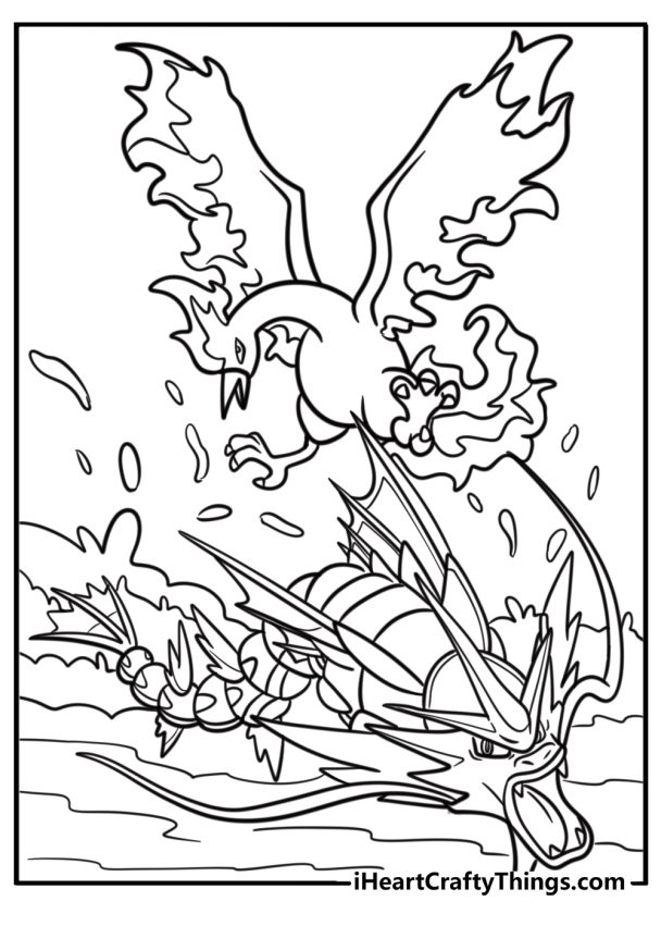 25 Free Gyarados Coloring Pages For Kids
