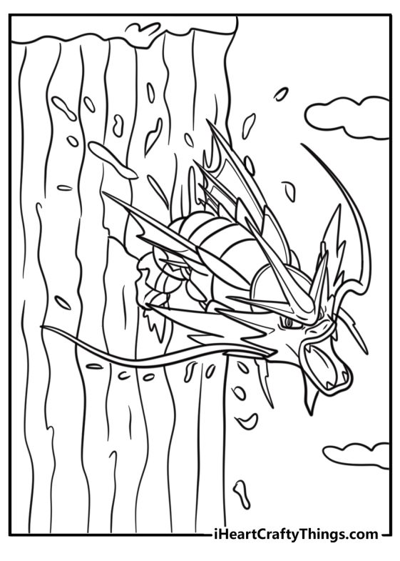 25 Free Gyarados Coloring Pages For Kids