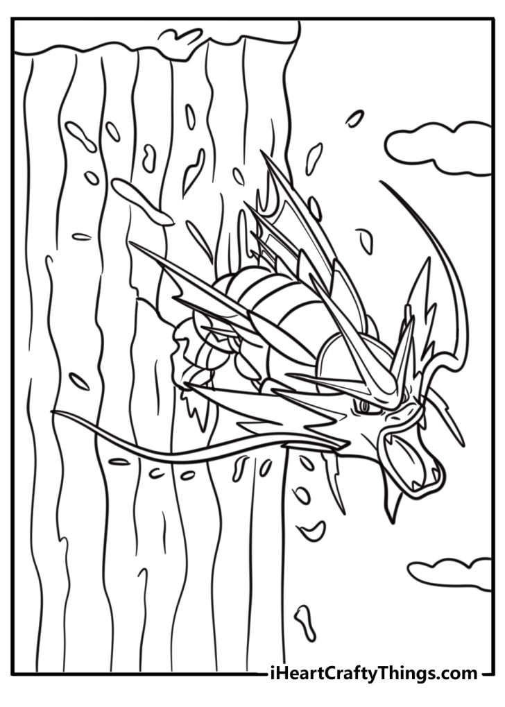 25 Free Gyarados Coloring Pages For Kids