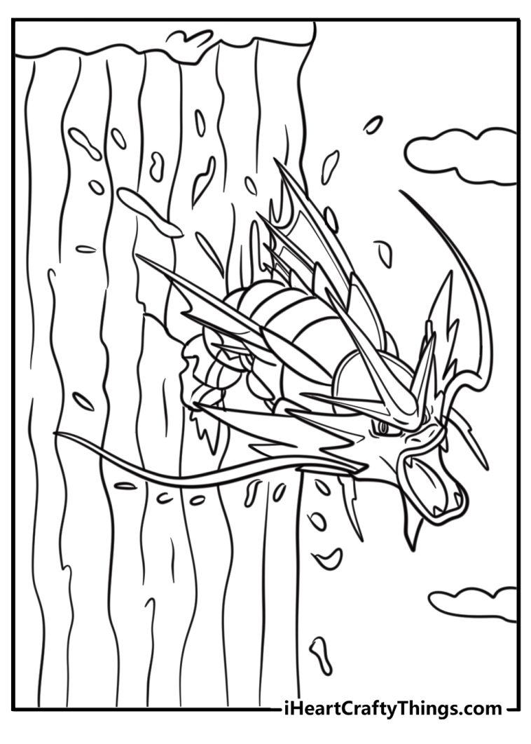 25 Free Gyarados Coloring Pages For Kids