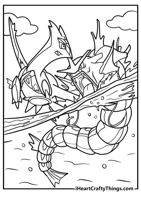 25 Free Gyarados Coloring Pages For Kids
