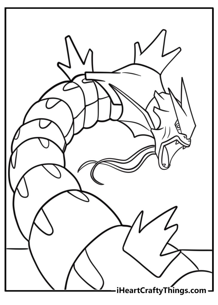 25 Free Gyarados Coloring Pages For Kids